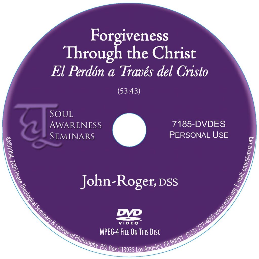 Forgiveness Through the Christ – MSIA Store